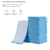 China Disposable Biodegradable Nursing Underpad 60×90 cm with 1500ml Absorption Capacity - Waterproof Medical Bed Pads for sale