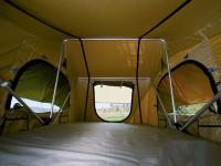 China Camouflage Tent Style Soft Roof Top Tent For Car Four-season Tent for sale