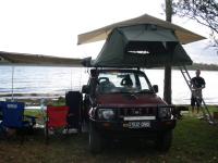 China Camouflage Tent Style Soft Roof Top Tent For Car Four-season Tent for sale