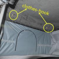 China Outdoor Adventure with Family 65KG Car Roof Mounting Air Struts Camping Hard Shell for sale