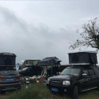 China Outdoor Firberglass Hard Shell Car Roof Top Tent Model 888-1 for Camping 214X130X28cm for sale