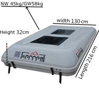 China Lightweight One Bedroom Camping Car Rooftop Roof Tent with 45KG Maximum Load Capacity for sale