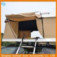 China Four-season Canvas Car Roof Tent for Camping and Mountaineering for sale