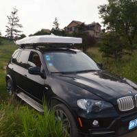 China Aluminium Bottom Sunroof Fiberglass Hard Top Roof Tent with Glass Roof Net Weight 40KG for sale