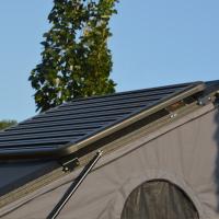 China Discover the Perfect Four-Season Tent One Bedroom Pop Up Aluminium Roof Top Tent with Roof Platform for sale