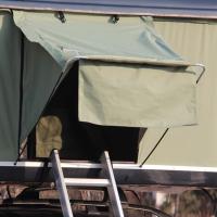 China Straight Bracing Type Roof Top Tent for 3-4 Persons on India Market Jeep Wrangler Van for sale