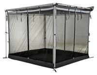 China 4 Square Meters Car Side Awning Anti Mosquito Tent Net in Grey for sale