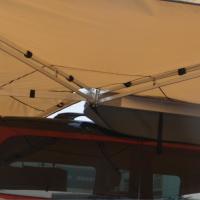 China 9KG Gross Weight Car Side Awning with Camping and Shower Tent Folding Size 162X19X10cm for sale
