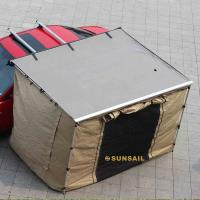 China Canvas Camping Tent with Side Awning Four-Season and Breathable Fabric for sale