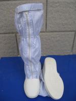 China Convenient ESD Anti Static Clean Room Booties Easy Clean For Electronics Factory for sale