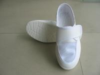 China Breathable ESD Safety Shoes White Mesh Anti Static Alkali Resisting Size 34 46 for sale