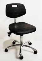 China Anti Skid Ventilation ESD Cleanroom Chair 360 Degree Rotation PU 10e4-10e9Ω for sale