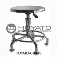 China ESD Anti Static Stainless Steel Cleanroom Chair 10e4-10e9Ω Customizable for sale