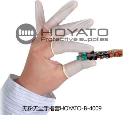 China 100% Natural Latex Dust Free Finger Covers 500g Clean Room Consumables Milky White for sale