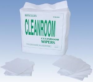 China 1000 Series Polyester Cleanroom Wipes 4x4 Inch 600Pcs Dust Free ESD Wipes for sale