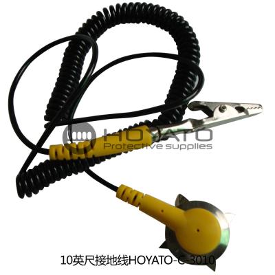 China Safety Durable ESD Consumables 10 Feet anti static grounding cord for sale