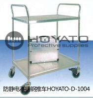 China Stainless Steel Anti Static Trolley 304 ESD Clean Room Cart for Electronics Factory for sale