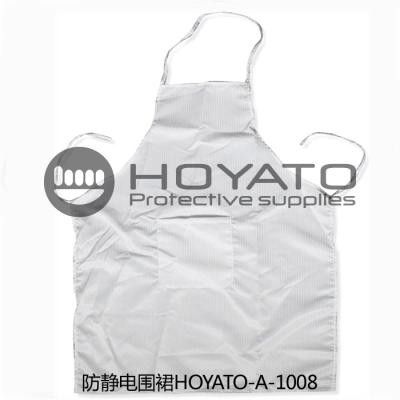 China ESD Safe Aprons , Clean Room Clothing For Electronic Industry for sale