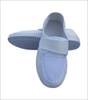 China Anti Static White Mesh ESD Safety Shoes Easy Cleaning Rapid Drying Size 35-45 for sale