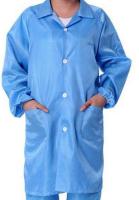 China Safety ESD Anti Static Clean Room Garments For Optical Production Workshop for sale