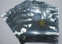 China Resealable Anti Static Shielding Bags , Customized ESD Shielding Bag With Zip Lock for sale