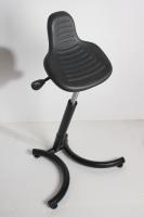 China Cold Rolled Steel ESD Cleanroom Chairs Durable Adjustable Seat Surface PU Foam for sale