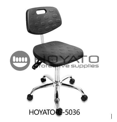 China Anti Skid Ventilation ESD Safe Chair 360 Degree Rotation PU Office Chair for sale