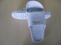 China Blue ESD SPU Anti Static Clean Room Shoes 106-109Ω Anti Fatigue Slippers for sale