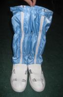 China Convenient ESD Anti Static Clean Room Booties Easy Clean For Electronics Factory for sale