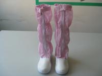 China Convenient ESD Anti Static Clean Room Booties Easy Clean For Electronics Factory for sale