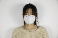 China N95 Anti Pollution Washable Respirator Mask 5 Ply Activated Carbon Face Mask 16x11cm for sale