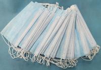 China Dustproof Earloop Surgical Mask , Triple Layer Colored Medical Face Masks for sale