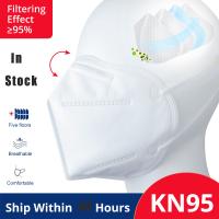 China N95 Face Mask 5 Ply High Filtration Capacity 16x11cm Sterile Respirator for sale