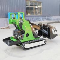 China Small-Scale Farming YF380 Track Skid Steer Loader Mini Loader Moving Type Wheel Loader for sale