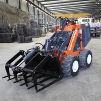China Small-Scale Farming YF380 Track Skid Steer Loader Mini Loader Moving Type Wheel Loader for sale