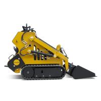China Kohler Engine 300KG 23hp Dingo Tracked Ride On Mini Skid Steer Loader for Construction for sale