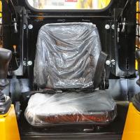 China 75 KW Hydrostatic Four-wheel Skid Steer Loader with Trencher/Concrete Mixer/Pallet Fork for sale