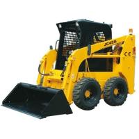 China CE certified mini wheel skid steer loader with EPA and HANSA hydraulic pump attachments for sale