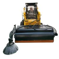 China CE certified mini wheel skid steer loader with EPA and HANSA hydraulic pump attachments for sale