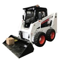 China Hydrostatic Mini Skid Steer Loader for Construction CE EPA Certified and Four-wheel Drive for sale