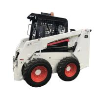 China Hydrostatic Mini Skid Steer Loader for Construction CE EPA Certified and Four-wheel Drive for sale