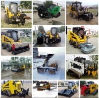 China Hydrostatic Mini Skid Steer Loader for Construction CE EPA Certified and Four-wheel Drive for sale