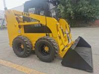 China Kohler Engine Mini Skid Steer Loader Prices for Four-wheel Drive and CE EPA Certificate for sale