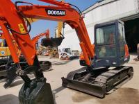China Korea Used Mini Excavator Doosan DH55 5ton Hydraulic Crawler Excavator for Sale for sale