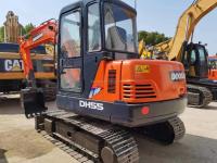 China Korea Used Mini Excavator Doosan DH55 5ton Hydraulic Crawler Excavator for Sale for sale