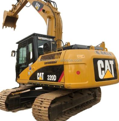 China Original Caterpillar Excavator 360 Good Condition 320D Excavator with Hydraulic Pump for sale