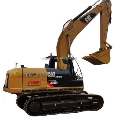 China Used Cat Excavator Original Japan Cat 320d Excavator with Hengli Hydraulic Cylinder for sale