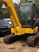 China Used Komatsu PC45 PC50 PC55MR-2 PC56 PC35MR Micro Excavator with Hydraulic Cylinder for sale