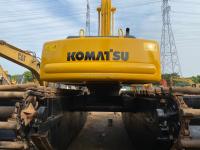 China Japan Long Boom Amphibious Excavator Pontoon Used PC200 PC60 with Liyuan Hydraulic Valve for sale