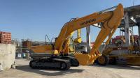 China Kawasaki Hydraulic Valve Hyundai Excavator 220 Crawler Digger with 1.6m3 Bucket Capacity for sale